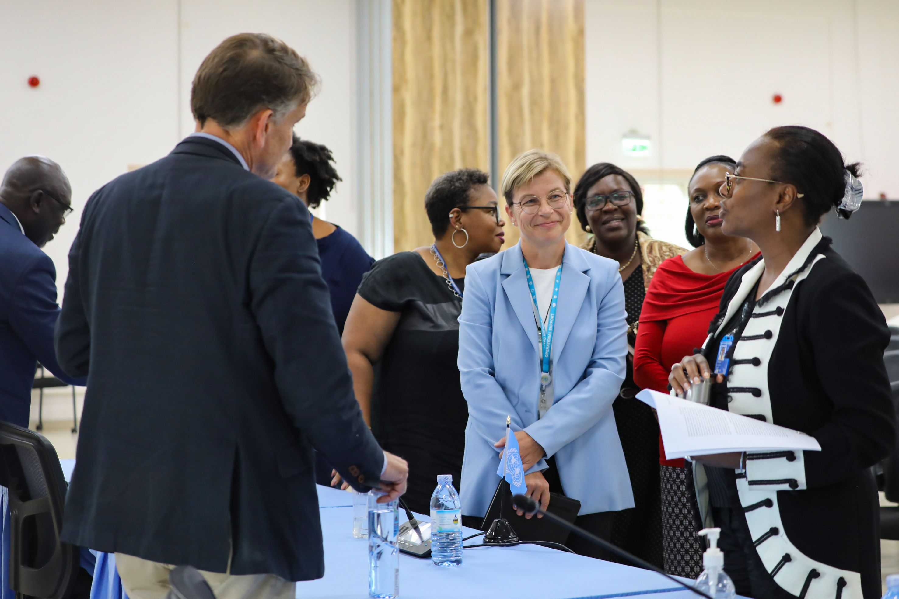 Visit of The Under-Secretary-General (USG), Mr. Christian Saunders ...